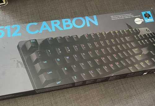 Игровая клавиатура logitech G512 carbon GX Brown