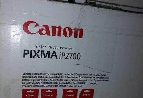 Принтер Canon Pixma 2700