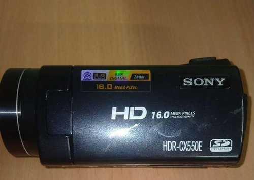 Видеокамера sony hdr-cx550e