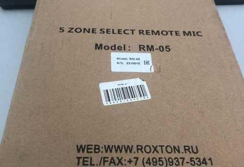 Консоль микрофонная RM-05 Roxton