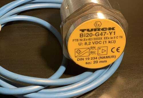 Индуктивный датчик turck BI20-G47-Y1X