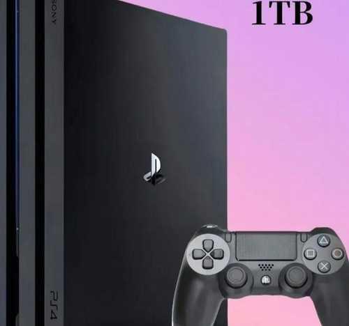Sony playstation 4 pro 1tb 2 джойстика