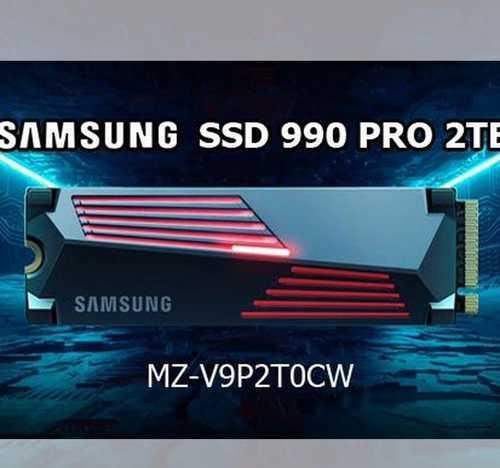 SSD 2Tb Samsung 990 PRO (MZ-V9P2T0CW)