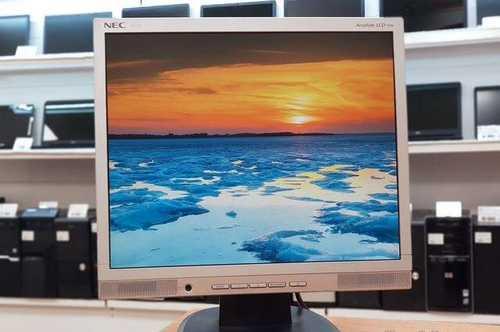 Монитор ЖК 17" NEC lcd73vm TN 76Гц VGA стереозвук