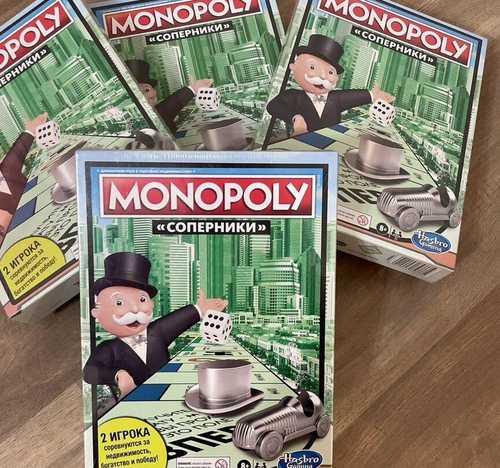 Монополия Monopoly Hasbro новые (не вскрытая)