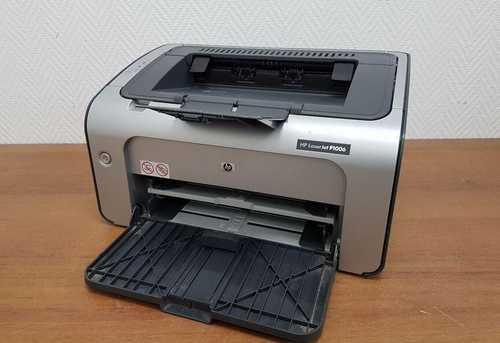 Принтер лазерный HP LaserJet P1006, A4