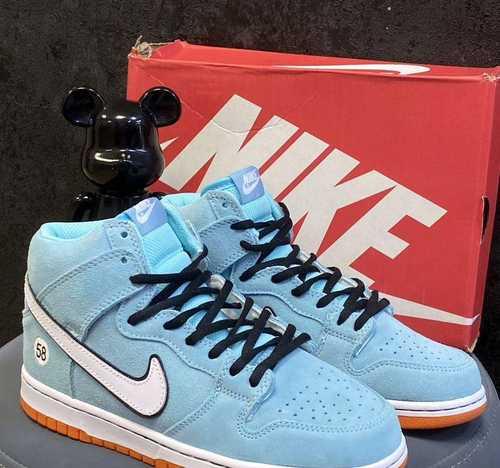 Кроссовки зимние мужские Nike Dunk High