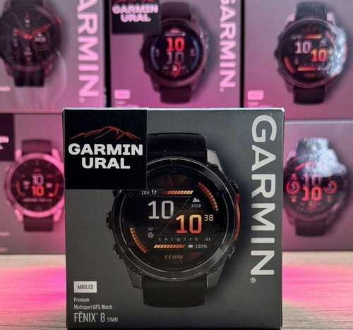 Garmin fenix 8 51 мм amoled