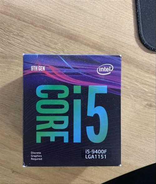 Процессор I5 9400f intel core 1151