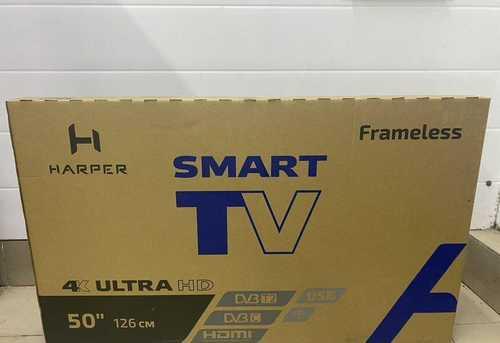 Телевизор Harper 50U750TS, UHD 4K