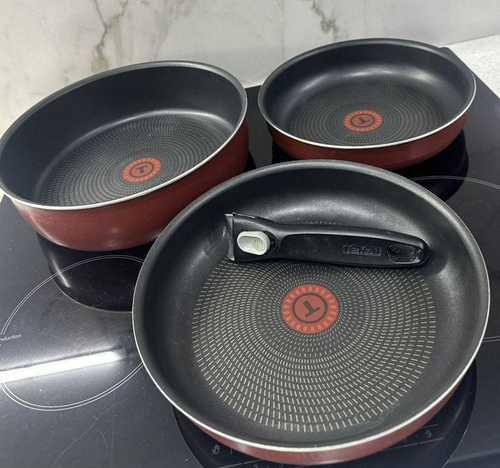 Сковородки tefal ingenio 3 шт