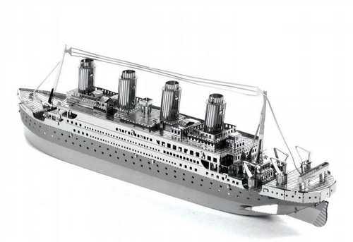 3D металлический пазл конструктор Титаник