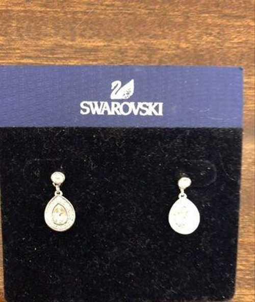 Swarovski серьги