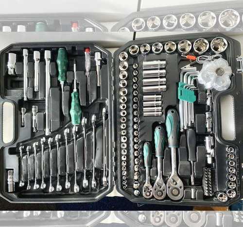 Набор инструментов SATA ключи головки 121 предмет