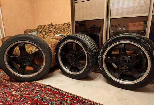 Колеса на mercedes r19 разноширокие Carlsson