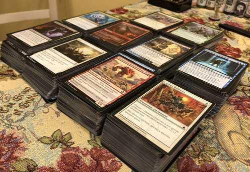1000 карт Magic The Gathering common uncommon