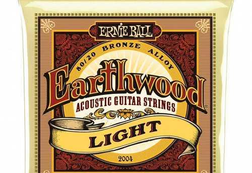 Ernie ball earthwood bronze струны