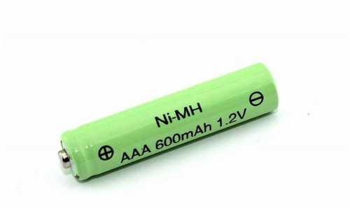 Аккумулятор AAA 1.2V Ni-Mh 600mAh