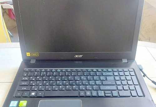 15.6" Acer ASPIRE E5-575G, 1000 ГБ, Core i3-6006U, RAM 6 ГБ, GeForce 940MX 2 ГБ