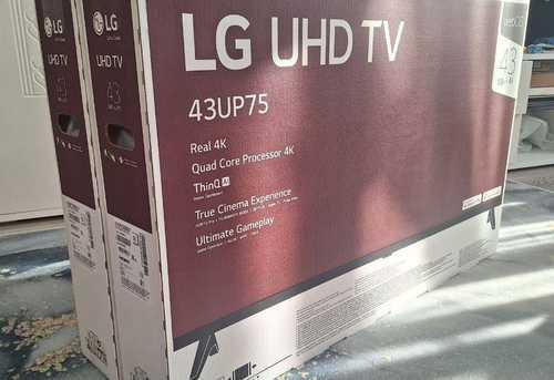 Телевизор LG 43 дюйма новый