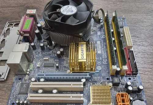 Материнская плата lga 775-E4400-2gb-hdd