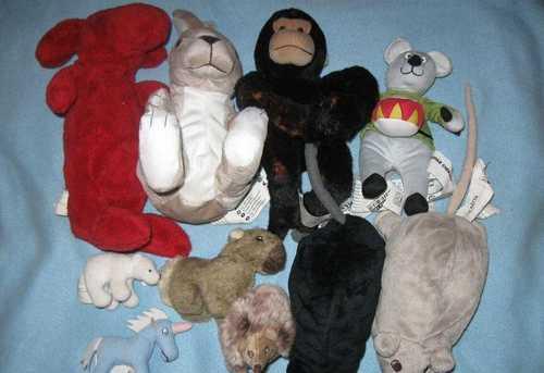 Мягкие игрушки из IKEA (обезьянка, крысы и другие)