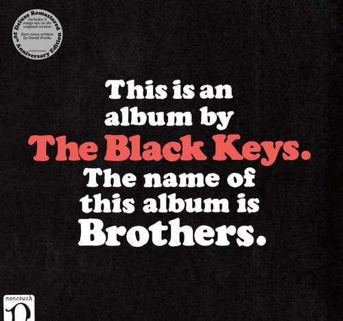 Виниловая пластинка The Black Keys - Brothers (Deluxe Remastered Anniversary Edition) (Black Vinyl/G