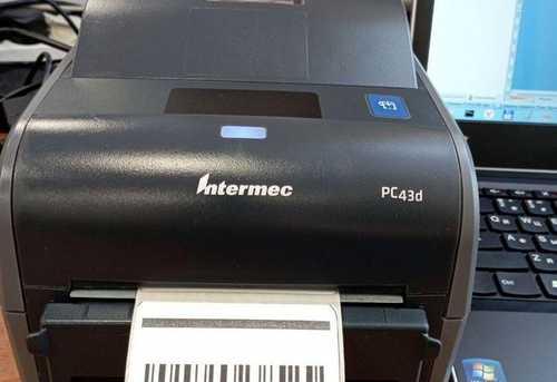 Принтер этикеток Intermec PC43D USB, BT комплект