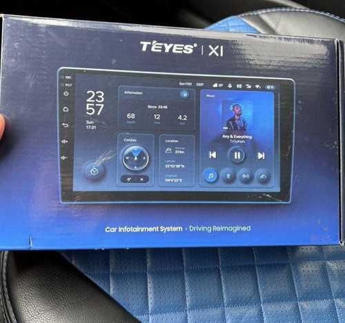 Автомагнитола 9" Android Teyes X1 2/32 WiFi