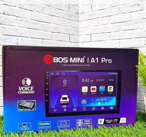 Bos mini a1 pro андроид магнитола планшет