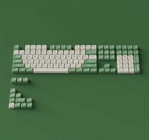 Кейкапы Сет Akko Matcha Bear OEM (122-key)