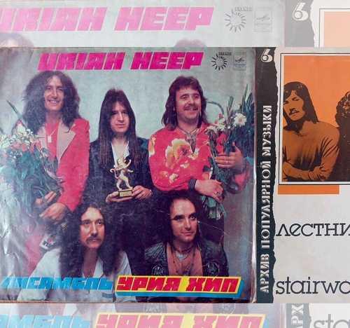 LP Uriah Heep & LED Zeppelin. «Мелодия». СССР