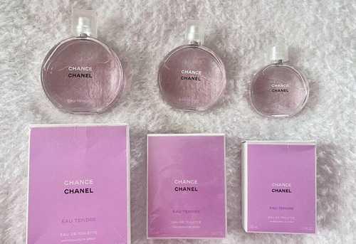 Chanel Chance eau Tendre разные объемы