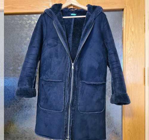 Дубленка женская размер 44-46 benetton