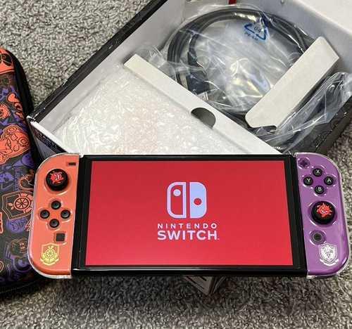 Nintendo Switch oled Pokemon Edition Идеал