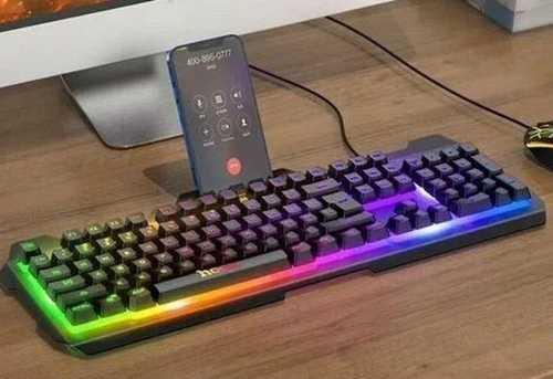 Клавиатура hoco dl16 игровая + мышь RGB