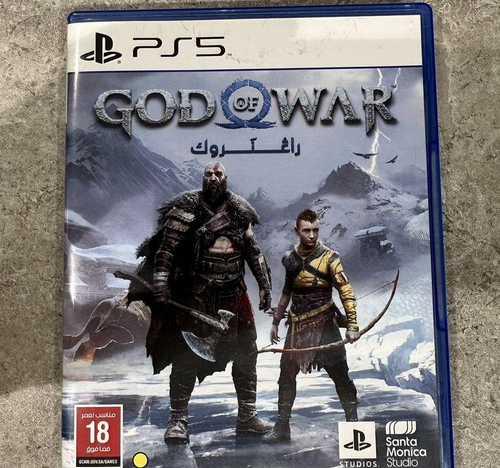 God of War Ragnarok PS5 диск