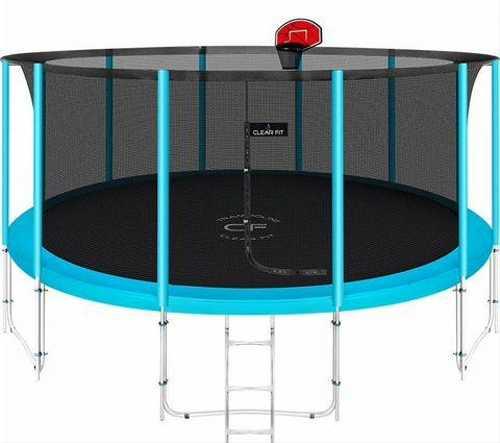 Батут с сеткой ElastiqueHop 16 ft
