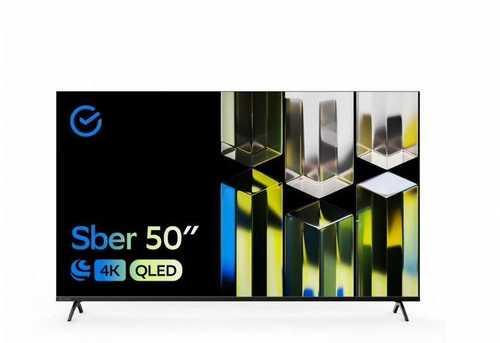 Новый телевизор Sber SDX-50UQ5230T qled 4k UHD