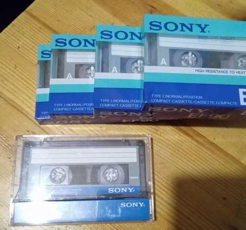 Аудиокассеты sony ef90 новые