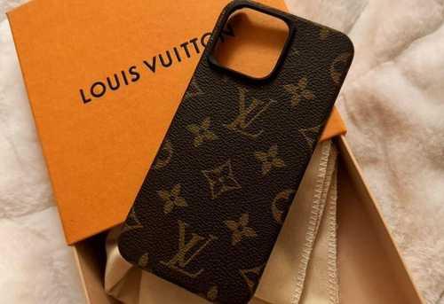 Чехол L ouis Vuitton для iPhone 15 pro max Pitaka