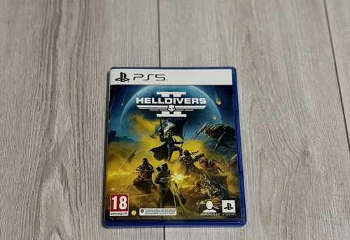 Диск Helldivers 2 ps5