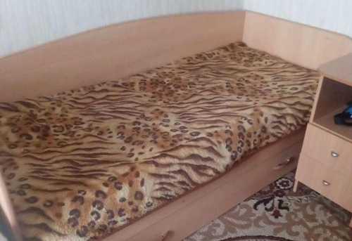 Детская кровать от 3 лет с матрасом бу
