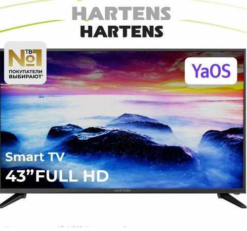 Новый Телевизор Hartens 43 дюйма SMART tv