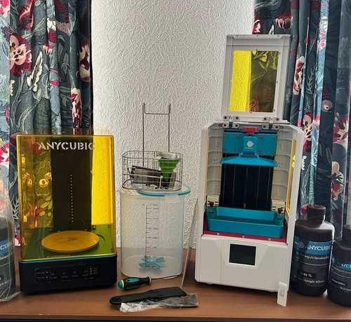 3D принтер Anycubic Photon S + мойка/сушка