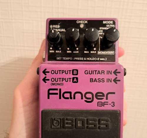 Гитарная педаль Boss Flanger BF-3