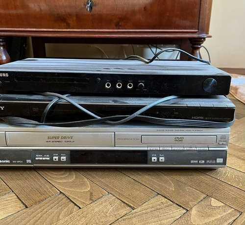 Комбо плеер DVD + VHS Panasonic NV-VP31