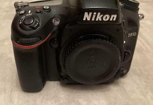 Фотоаппарат Nikon D610 с nikkor 50mm f1.8D