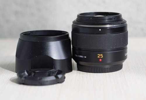 Panasonic Leica DG Summilux 25mm f1.4 asph