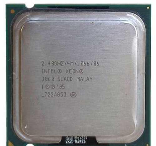 Процессор CPU LGA775 Intel Xeon 3060 slacd